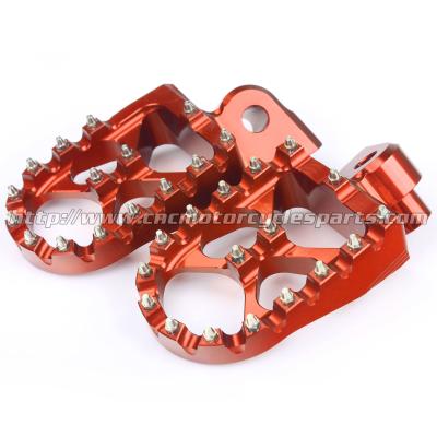 China Adjustable Motorcycle Wide Foot Pegs for sale