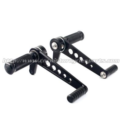 China Color Anodizing Cafe Racer Rear Sets for sale