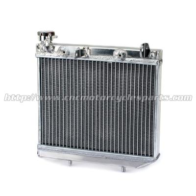 China Hand Welded Quad Bike Parts All Aluminum Atv Radiator For HONDA TRX450R TRX 450R for sale