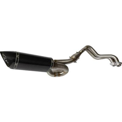 China Motorcycle Spare Parts Black Motorcycle Elbow Back Pressure Exhaust For YAMAHA MT07 for sale