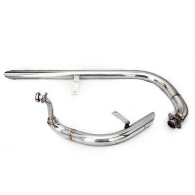 China Motorcycle Spare Parts Stainless Steel Custom Motorcycle Exhaust Pipes for Yamaha for sale