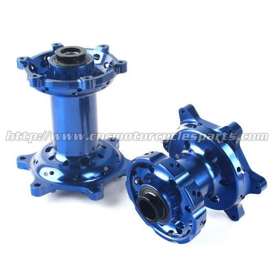 China Colored Lightweight Dirt Bike Wheel Hubs Never Mounted For Off Road Bike for sale