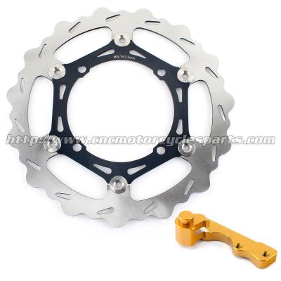 China 270mm Motorcycle Brake Parts Stainless Steel Grooved Brake Rotors for sale