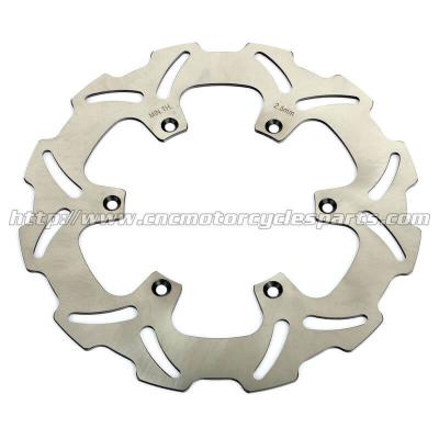 China Front Left Wave Motorcycle Brake Disc Disk , Light Weight Braking Wavy Discs for sale