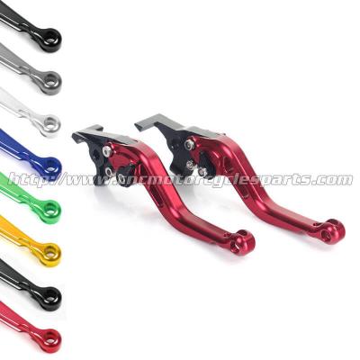 China Customized OEM Adjustable Motorcycle Brake And Clutch Levers Hard Anodized Finish for sale