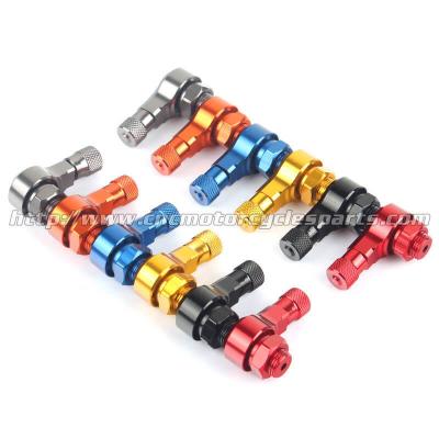 China Motorcycle Spare Parts Universal CNC Aluminum Tire Valve Stem 90 Degree for sale