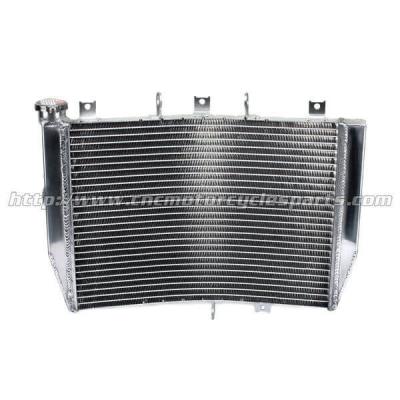 China 100% Hand Welded Full Aluminum Motorcycle Radiators For KAWASAKI ZX10R ZX-10R for sale
