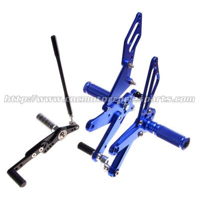 China Multi - Color High Performance Motorcycle Rear Sets For Racing Bike Parts for sale
