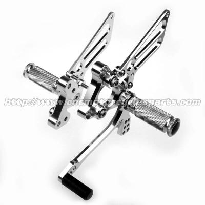 China CNC Aluminum Alloy Motorcycle Rear Sets , Motorcycle Replacement Parts for sale