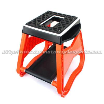 China Red Universal Dirt Bike Parts Racer Stand Plastic Steel for sale