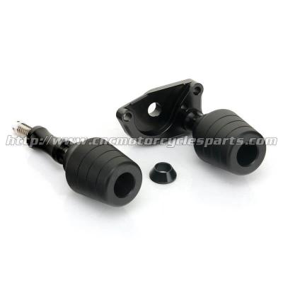 China S 1000 RR Motorcycle Frame Sliders 12- POM & Aluminum Alloy 6061 Black Silver for sale
