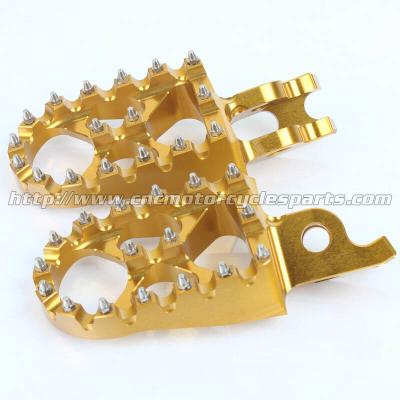China CNC Billet Machining Dirt Bike Foot Pegs , Adjustable Foot Pegs Motocross for sale
