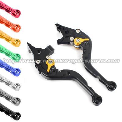 China CNC Folding Motorcycle Brake Clutch Lever For Aprilia RSV 1000 R 2004-2008 for sale