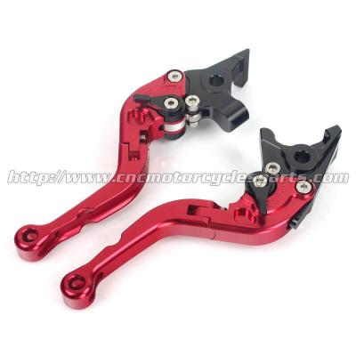 China Shorty Folding Motorcycle Brake Clutch Lever CBR250R CBR 300 R CNC Machined for Honda for sale