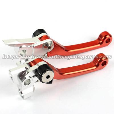 China Aluminum MX Motorcycle Brake Clutch Lever For KTM SX XC EXC SXF XCW XCF Orange for sale