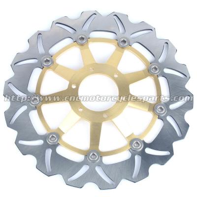 China Strong Sunstar Motorcycle Brake Rotors Light Weight With Outside Diameter 296mm for sale