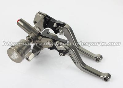 China Front Left Right Motorcycle Brake Clutch Lever Brake Pump Racing Bike Spare Parts for sale