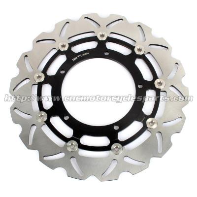 China Dirt Bike Floating Disc Brake / Stainless Steel Brake Discs With 5 Holes for sale