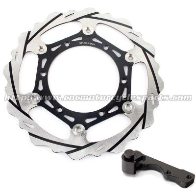 China Oversize 270mm Front Motorcycle Brake Disc WR 125 250 With Alloy Caliper On for sale