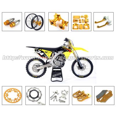 China Gold Silver Dirt Bike Parts CNC Milling Accessories With Stainless Steel Or Plastic Material for sale