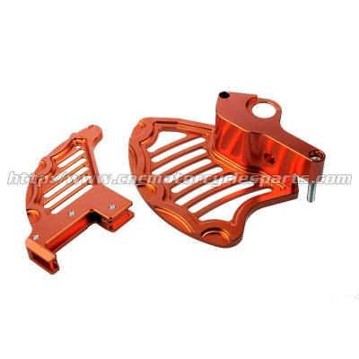 China Aging - Resistant Ktm Rear Brake Disc Guard With Hard Anodized Finish for sale