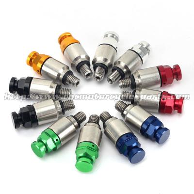 China CNC Billet Aluminum Dirt Bike Bleeder Valve for sale