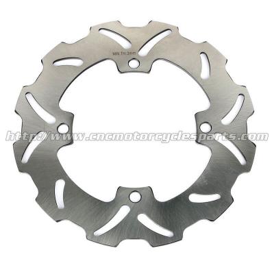 China 4mm Thickness Motorcycle Brake Disc Solid Wave Disk RMZ 250 450 Stainless Steel for sale