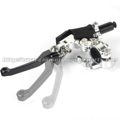 China DRZ 400 S Motorcycle Brake Clutch Lever Dirt Bike Clutch Handle CNC Aluminum for sale