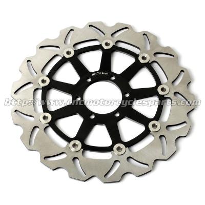 China 300mm Motorcycle Brake Disc Disk Brake Parts Yamaha FZR 600 XJR 400 Anodized For Black Gold for sale