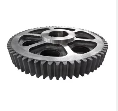 China Customized Alloy Steel Large Gear Wheel Heavy Transmission Casting for Mining 800mm Diameter for sale