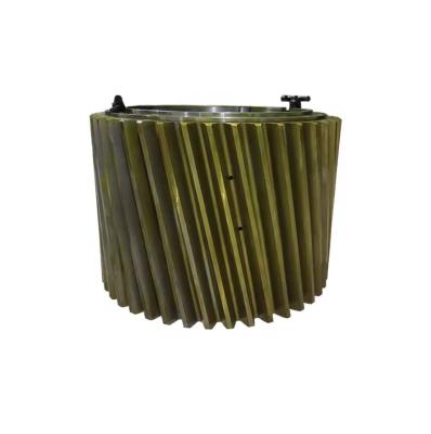 China OEM Custom Helical Gear for Cement Grinding Mill 32 Modulus 42 Teeth Steel for sale