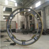 China Forged Steel Big Ring Gear Heat Treated HRC 45-55 AGMA 10 Custom Teeth for sale