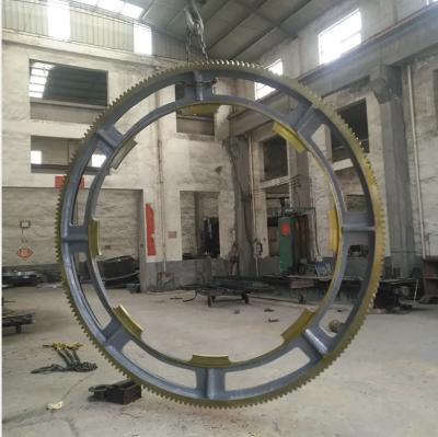 China Forged Steel Big Ring Gear Heat Treated HRC 45-55 AGMA 10 Custom Teeth for sale
