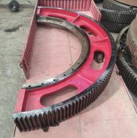 China Customizable Steel Big Ring Gear HRC 45-55 for Heavy Machinery Long Lasting Durability for sale