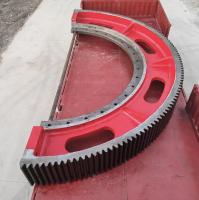 China Customizable Heavy Duty Steel Girth Gear HRC 45-55 Hardness for Ball Mill for sale