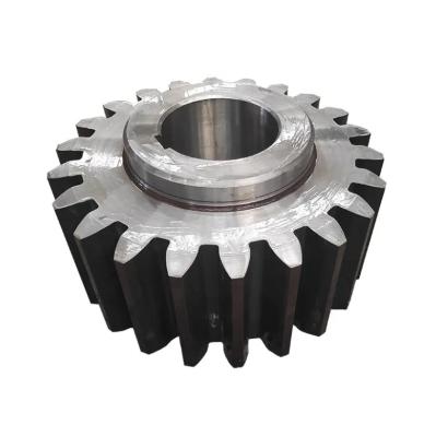 China Large Module Circular Gear 15 Teeth 20 Degree Pressure Angle Heavy Duty Industrial for sale