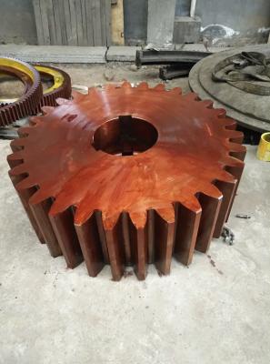 China High Accuracy Heavy Duty Large Metal Gear 150mm Pitch Diameter for Circular Machinery for sale