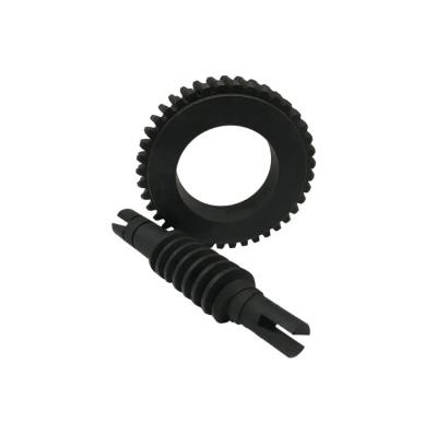 China Custom Worm Gear High Precision M2 M4 Stainless Steel Flange Mount 20 Degree Pressure Angle for sale