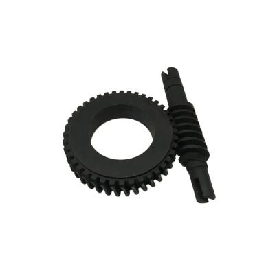 China Custom 1-10 Inch Pitch Metal Worm Gear for Power Transmission Motion Control for sale
