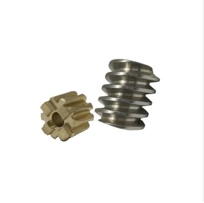 China Custom Steel Worm Gear M0.5-M8 Grease Oil Lubrication DIN5-10 Precision for sale