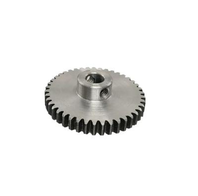 China 20 Degree Pressure Angle Metal Spur Gear High Precision Industrial Bevel Gear for sale