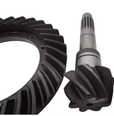 China C45 Steel Spiral Bevel Gear M1-M8 for Mechanical Transmission OEM Custom for sale