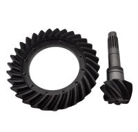 China High Accuracy 20CrMnTi Spiral Bevel Gear Set Modulus 9.4 for Transmission Box for sale