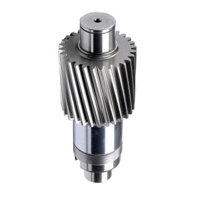 China Customizable Rough Machined Helical Pinion Gear 20 Degree Pressure Angle AGMA 10-12 for sale