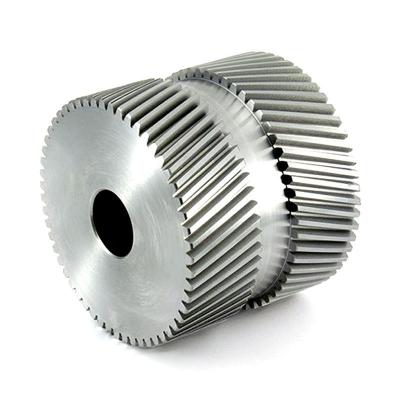 China High Efficiency Customized Double Helical Gear With 20 Degrees Pressure Angle for sale