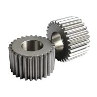 China Custom Made 50 Tooth Spur Gear High Durability Alloy Steel Power Transmission 20 Degree Pressure Angle for sale