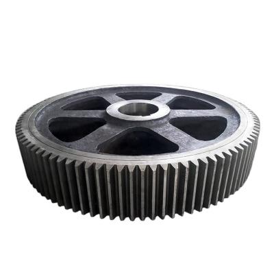 China Custom Wear Resistant Metal Spur Gear 20 Degree Pressure Angle for Precision Transmission for sale