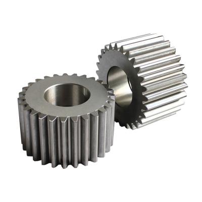 China Ruida Custom Forged Alloy Steel Spur Gear 20 Degree Pressure Angle CE Certified for sale
