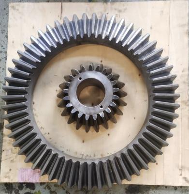 China High Torque Bevel Gear Shaft 800mm Diameter 16mm Module for Industrial Drives for sale