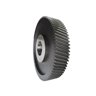 China Custom Steel Helical Gear Module 1-10 AGMA 10-12 Bore Mounting Hardened for sale